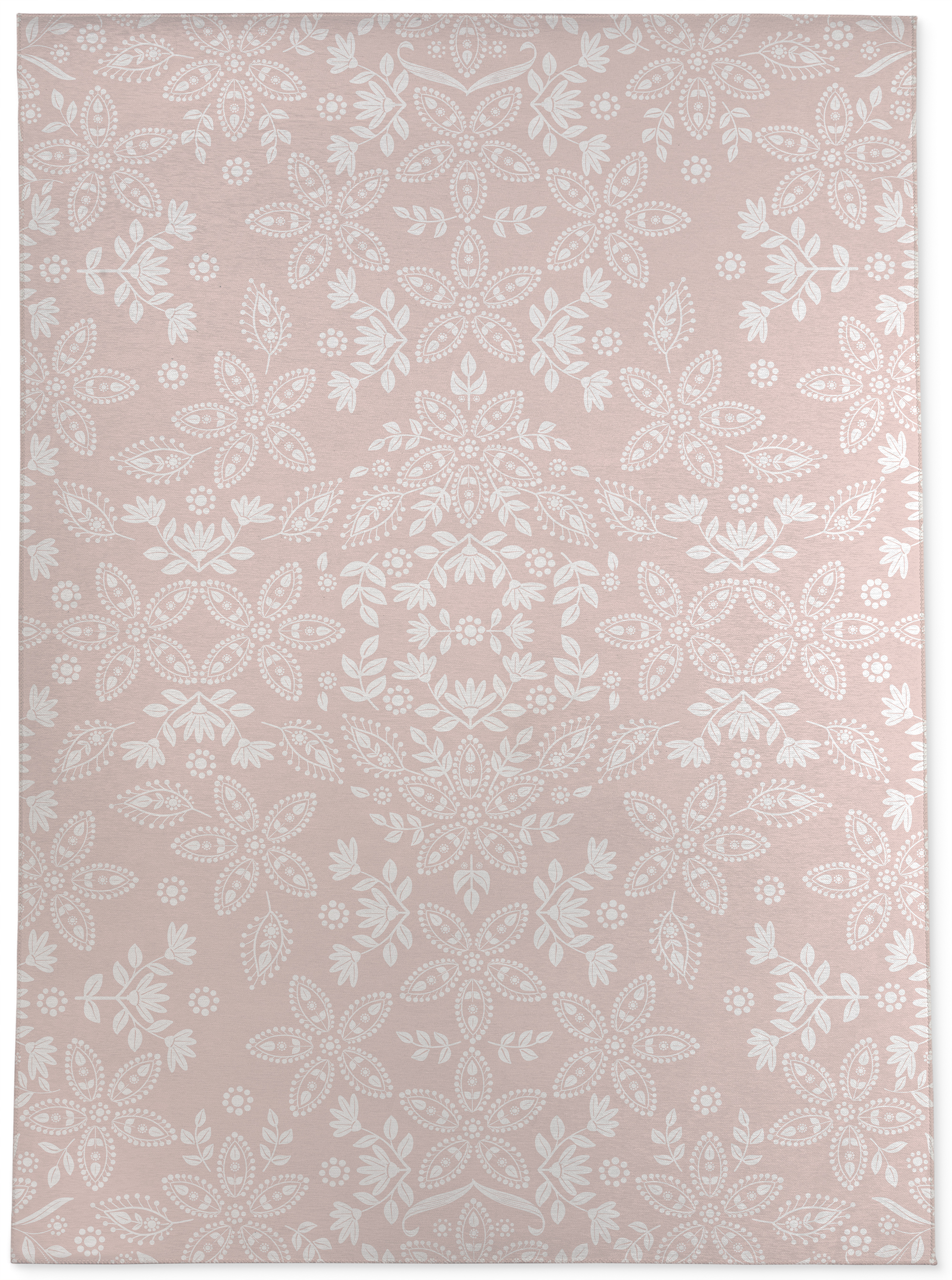 BOHO FLORAL PINK Office Mat By Kavka Designs - Walmart.com