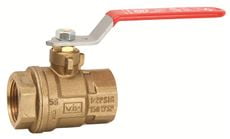 Rwv Brass Ball Valve With Threaded Ends, 1 In., Lead Free - Walmart.com ...
