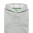 John Deere Boy's Embossed Fleece Graphic Pullover Hoodie, Grey Heather ...