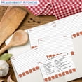 Recipe Card Set, 25 4 x 6 recipe cards - Copper/Brown design from ...