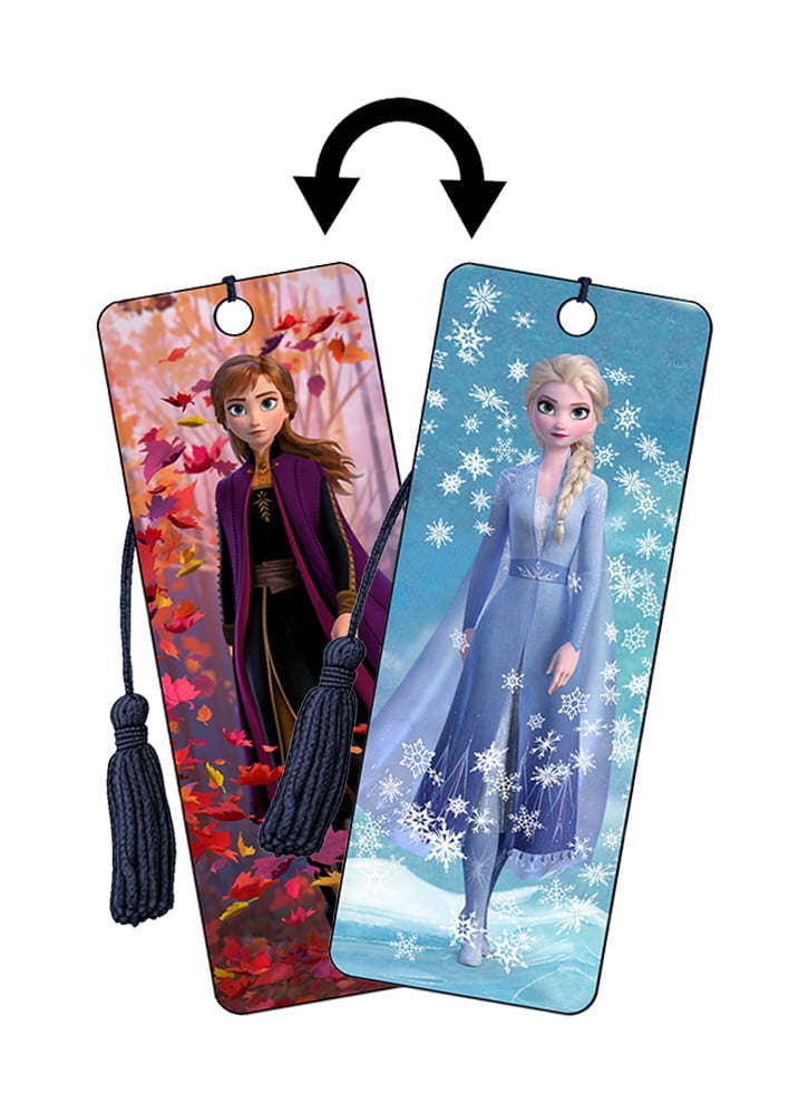 3D "Anna & Elsa Flip" Bookmark by Artgame (ONE BOOKMARK, IMAGE FLIPS ...