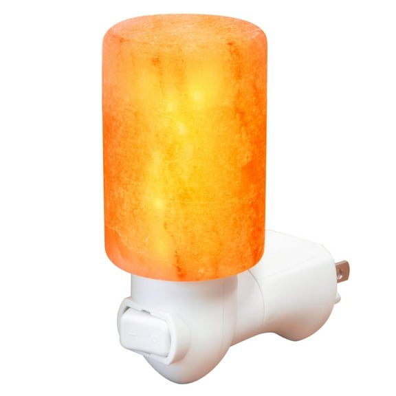 Himalayan Glow Pillar style Salt Basket Lamp with salt chunks ...