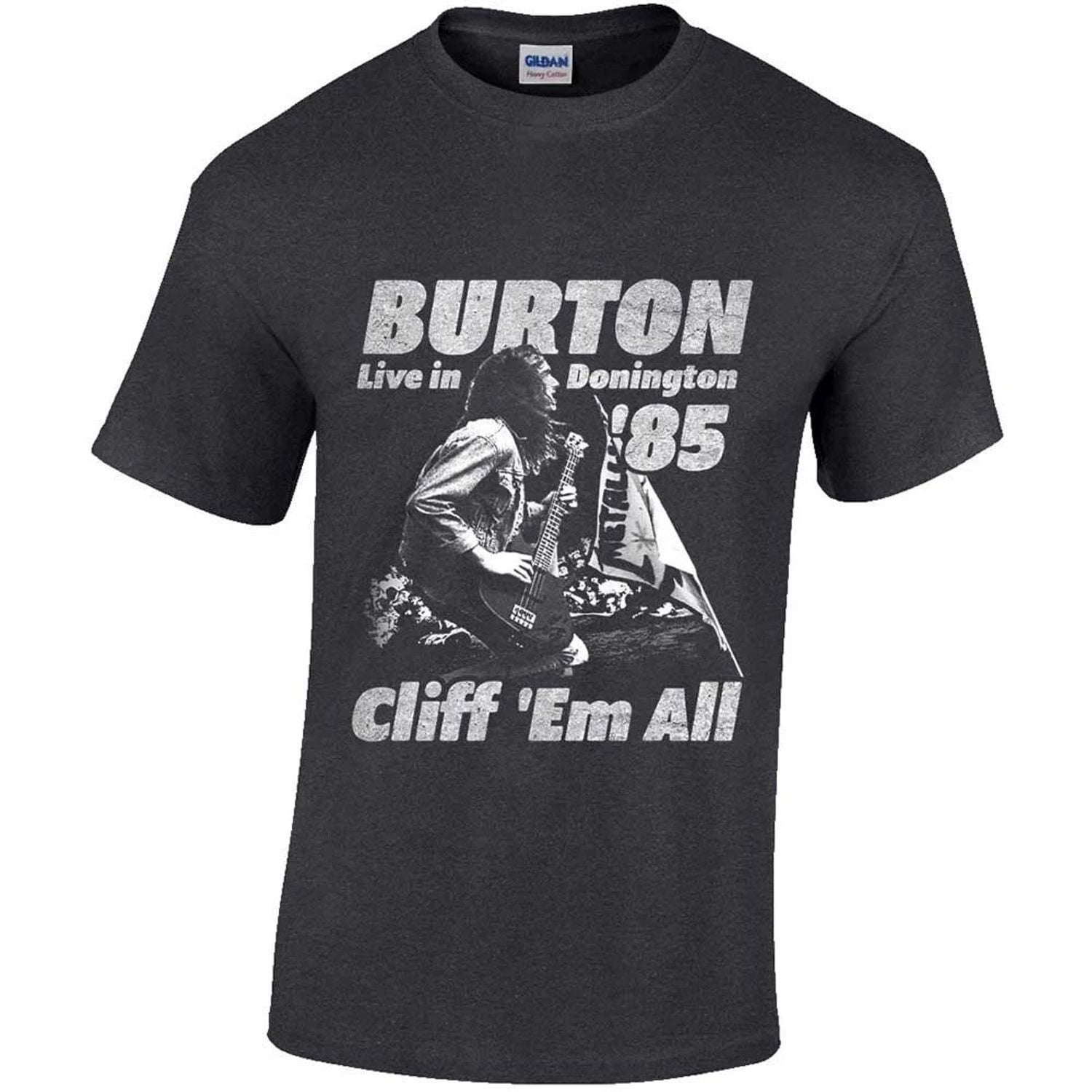 Click here for Metallica Adult Cliff Burton Retro T-Shirt M prices