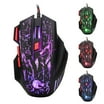 TENMOS Wireless Gaming Mouse Rechargeable Silent LED Computer Optical ...