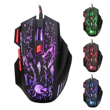 UHURU Wireless Gaming Mouse with Side Buttons, USB Rechargeable, Up to ...