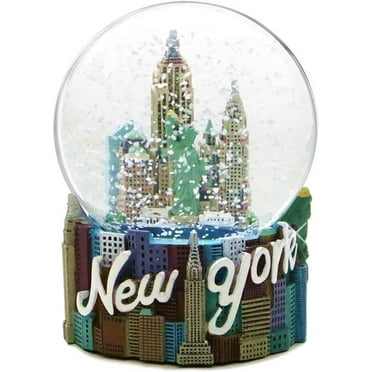 Musical Times Square Snow Globe 5.5in New York City Souvenir ...