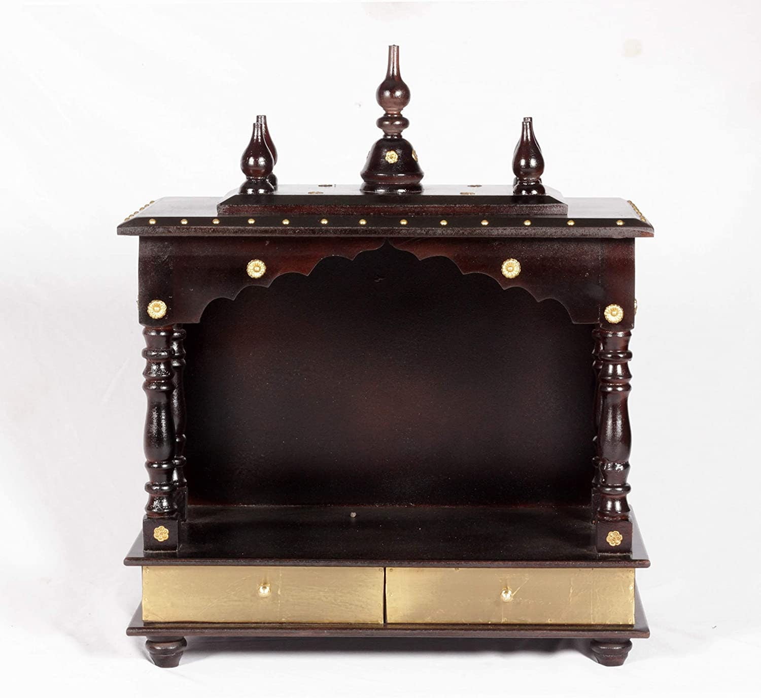 Wooden Pooja Mandir For Home And Office / Wall Hanging Mandir / Pooja ...