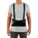 ProFlex 11093 1650 Elastic Back Support Brace, Medium, Black, 1 Each ...