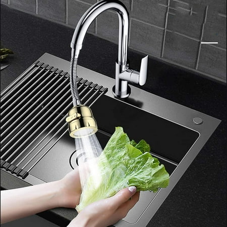 Faucet Aerator Sink Attachment Kitchen Tap Head Movable Extender 360 ...