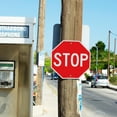 Faittoo Stop Signs (2-Pack) - 18 x 18 inches engineer grade reflective ...