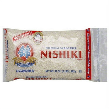 Nishiki Premium Grade Sticky Japanese Sushi Rice, 32 oz - Walmart.com