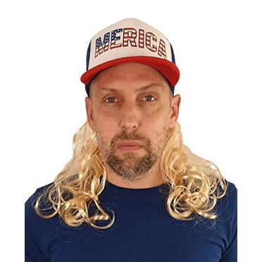 WIG-BLONDE MULLET - Walmart.com
