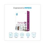 HP Premium 24lb Printer Paper, Bright White, 8.5x11, 1 Ream, 500 Sheets ...