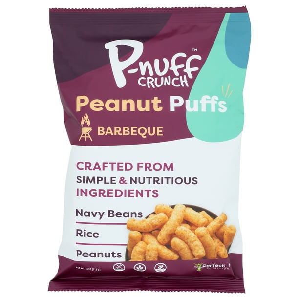 P-Nuff Crunch™ Puff Baked Peanut Barbeque 4 Ounce Pack Of 6 - Walmart.com