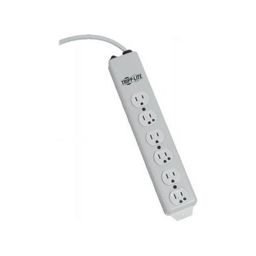 Tripp Lite Medical-Grade Power Strip with 6 15A Hospital-Grade Outlets ...