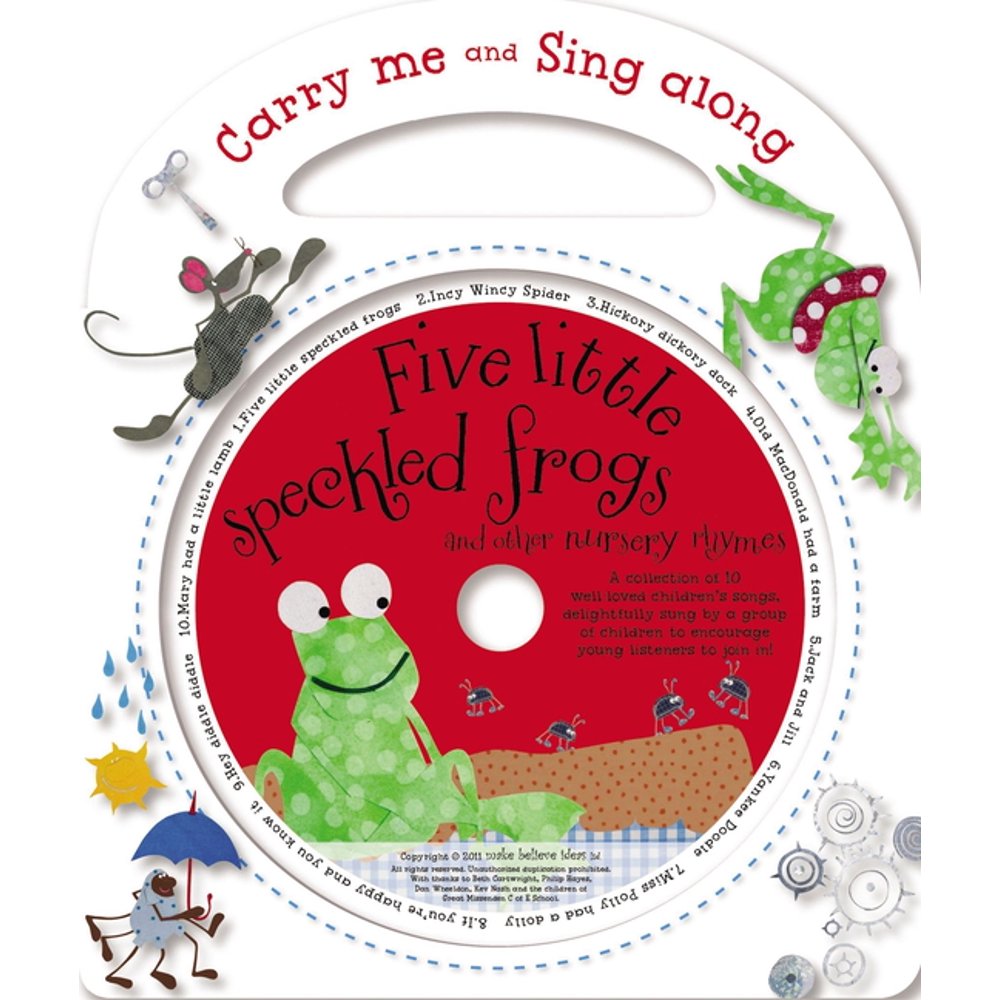 5 Little Speckled Frogs and Other Nurser (Board Book) - Walmart.com ...