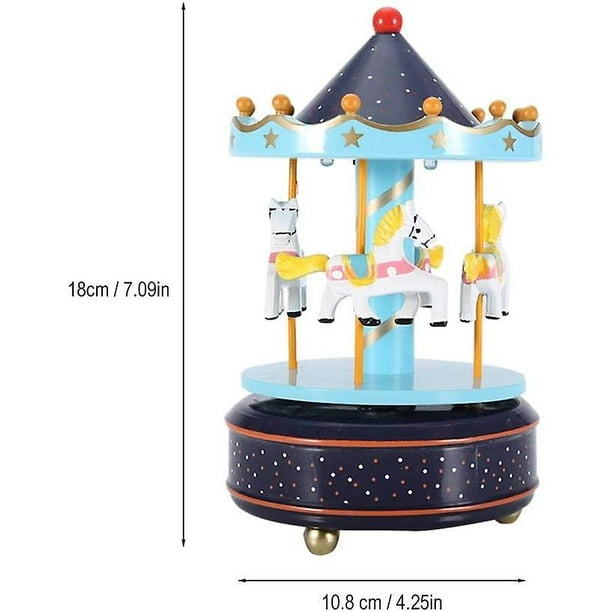 4 Horses Carousel Carousel Music Box Carousel Music Box Gift For ...