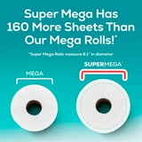 Angel Soft Super Mega Toilet Paper Rolls, 6 Pack, Soft and Strong ...