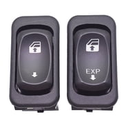 JEGS 11080 Roll Cage Mounted Switch Panel Kit Black Powder Coat Finish ...