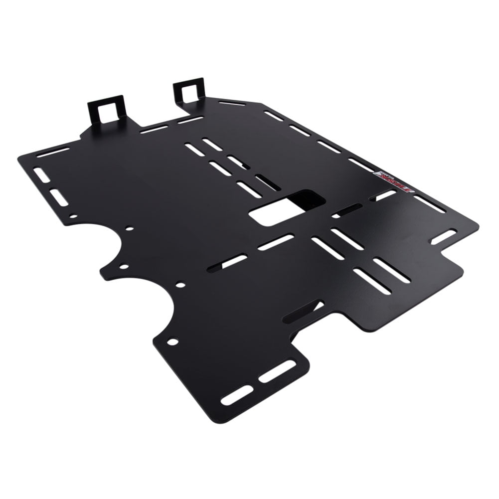 Tusk Seat Cargo Rack Kit Driver Side Rear with Seat Base For Polaris ...