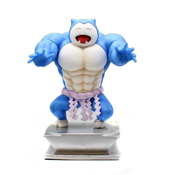 FANCEYE,Genuine Pokemon Funny Figures Muscle Snorlax Magikarp Pikachu ...