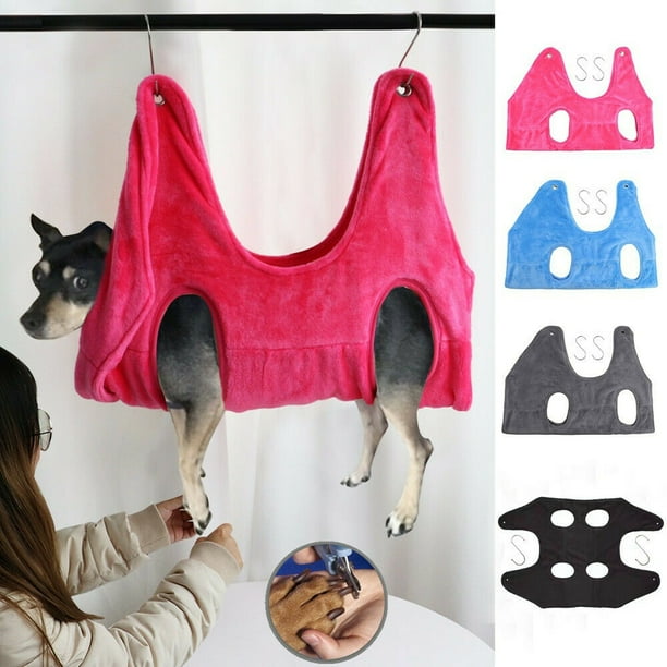 Pet Dog Grooming Hammock Harness for Nail Trimming, Dog Sling for ...