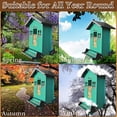 YLTIMER Squirrel Proof Bird Feeder, 5 LBS Capacity, Weight-Activated ...