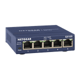 NETGEAR 5 Port Gigabit Ethernet Switch (GS605NA) - Walmart.com