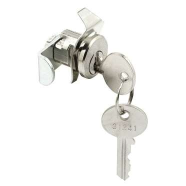 Mailbox Lock, 5 Cam, Nickle Finish, ILCO 1003M Keyway, Opens Counter ...