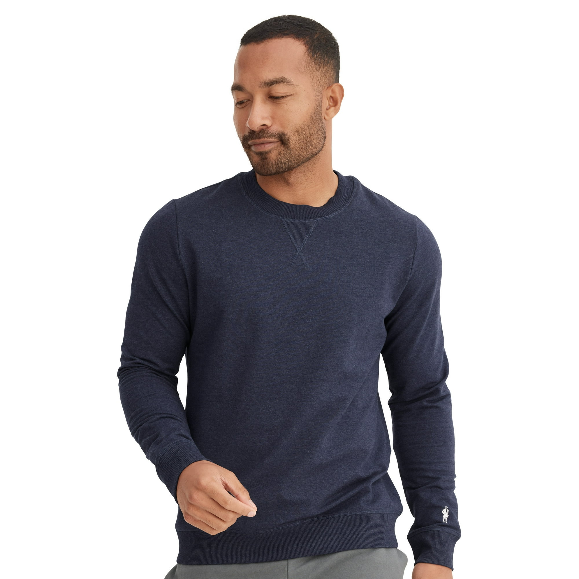 Click here for Jockey Mens Lightweight Cotton Blend Fleece Crew S... prices