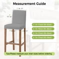 Brown Geometric Bar Stool Cover Set of 2, Black Greek Key Design Burlap ...