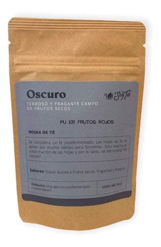 Té Rojo Pu'er Frutos Rojos 50g Soy Té Soy Té Original | Bodega Aurrera ...
