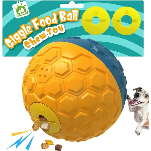 QQQNg Dog IQ Treat Toys Balls-Adjustable Food Dispenser Dogs Puzzle Toy ...