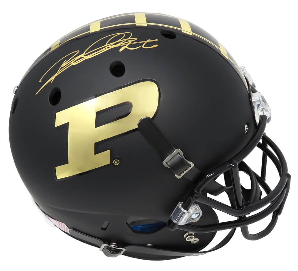 Rod Woodson Signed Purdue Boilermakers Black Riddell Full Size Replica ...