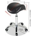 Saddle Stool Rolling Chair for Medical Massage Salon Kitchen Spa ...