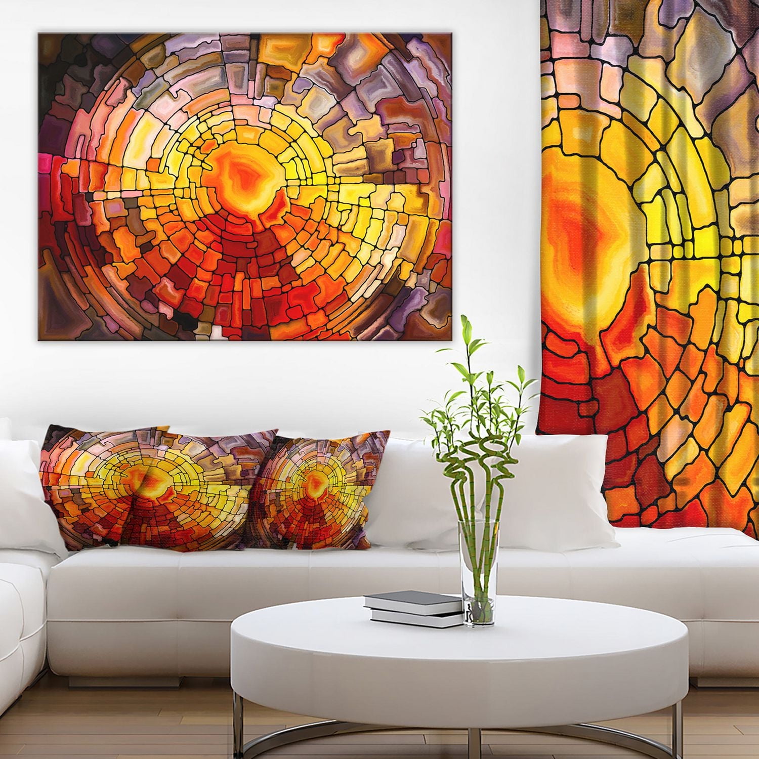 Click here for Designart Design Art Return Of Stained Glass Canva... prices