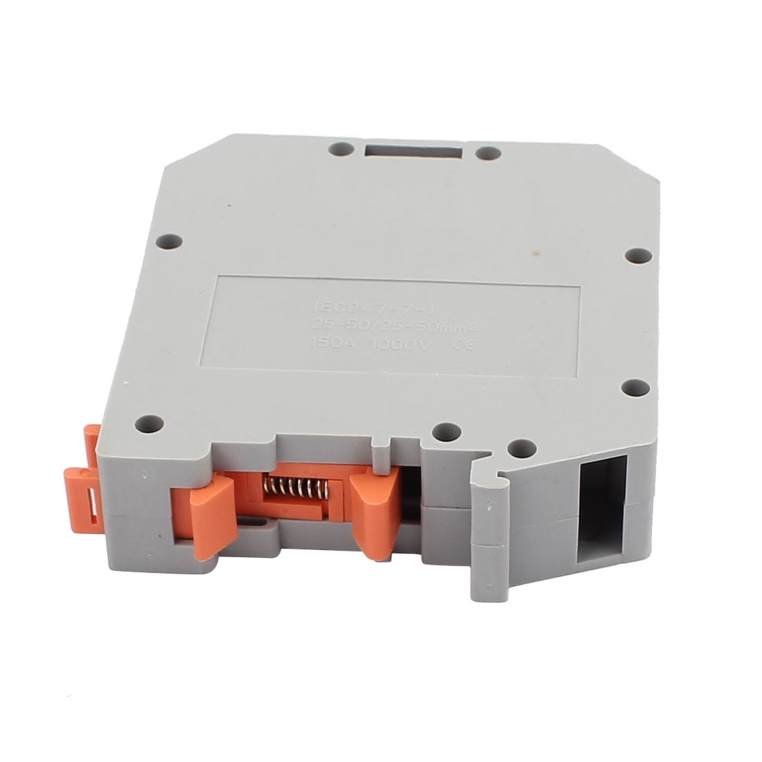 10Pcs UKH50 1000V 150A Rail Mount 50mm2 Cable Screw Type Terminal Block ...