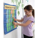 Pacon Behavioral Pocket Chart, Blue, 18-1/2" x 21" - Walmart.com