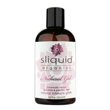 Sliquid Organic Aloe Water Based Personal Lubricant 8.5 fl Oz Glycerine ...