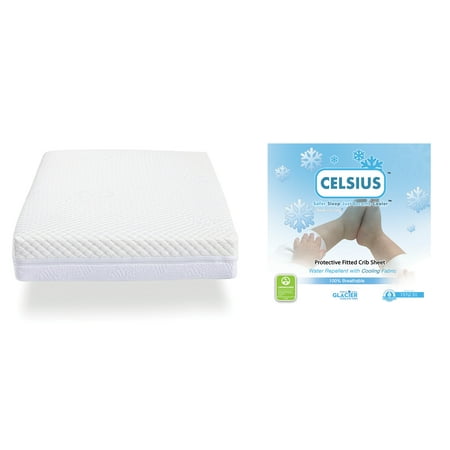 Celsius,2-Stage 6" Fiber Mattress,Cooling Technology,Hypoallergenic ...