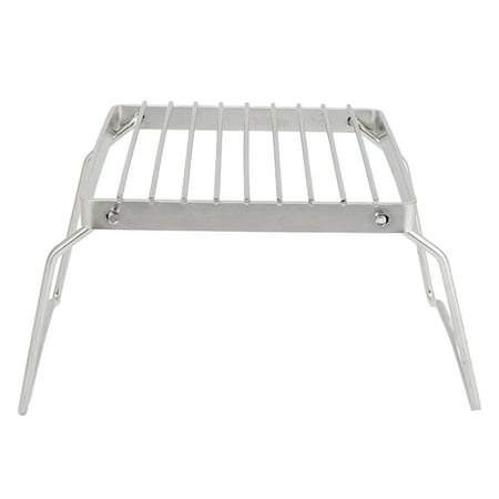 Camping Grill Grate, High Bearing Capacity Folding Campfire Grill Non ...