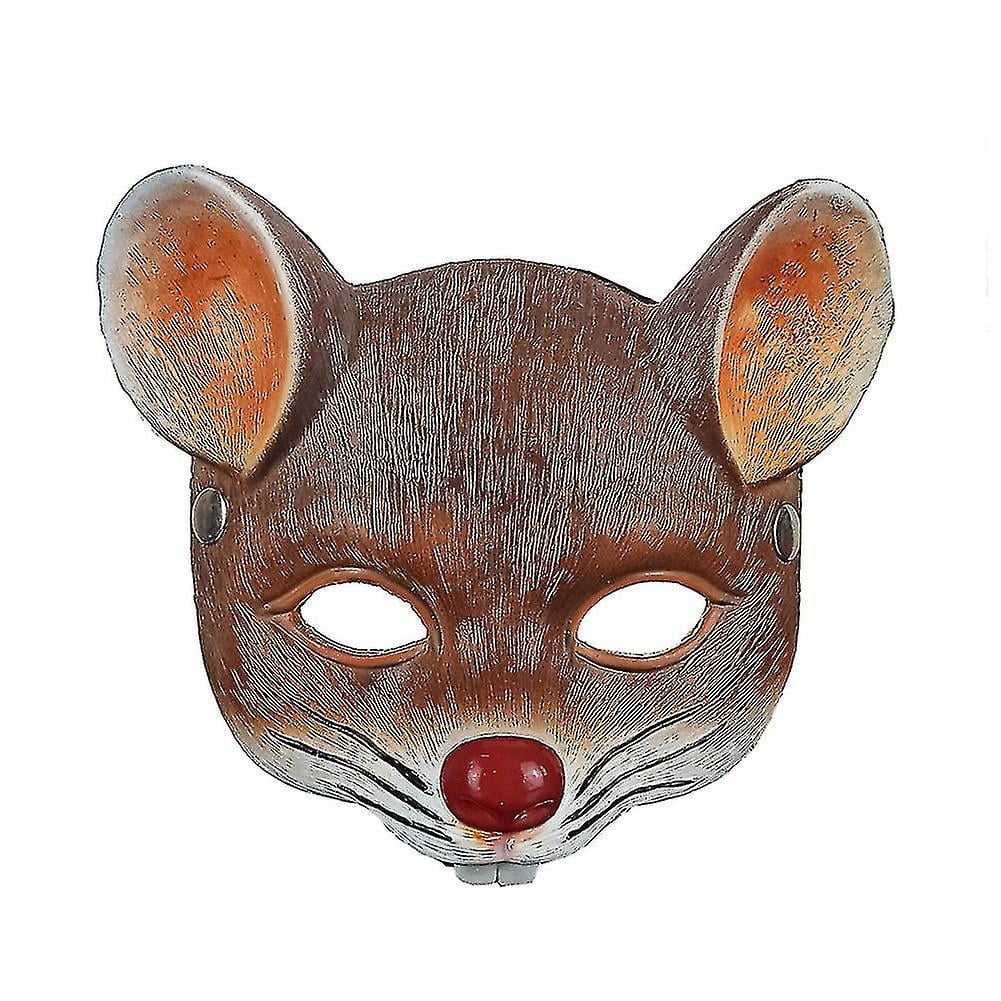 Máscara de ratón para niños, máscara de media cara de ratón, accesorio ...