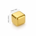 Ice Stones 304 Stainless Steel Reusable Whiskey Cubes Metal Chilling ...