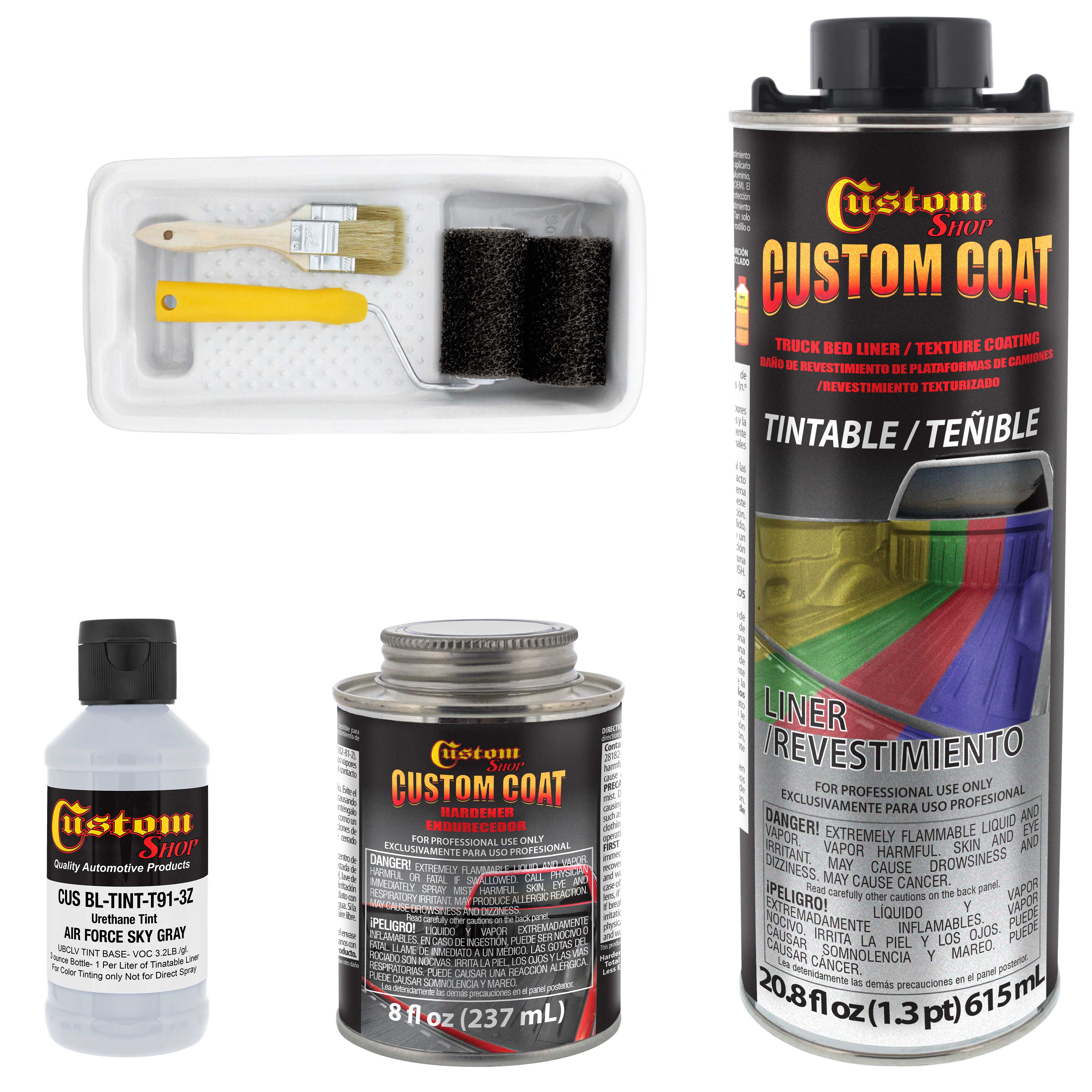 Custom Coat 36473 Air Force Gray T91 Urethane Roll-On, Brush-On or ...