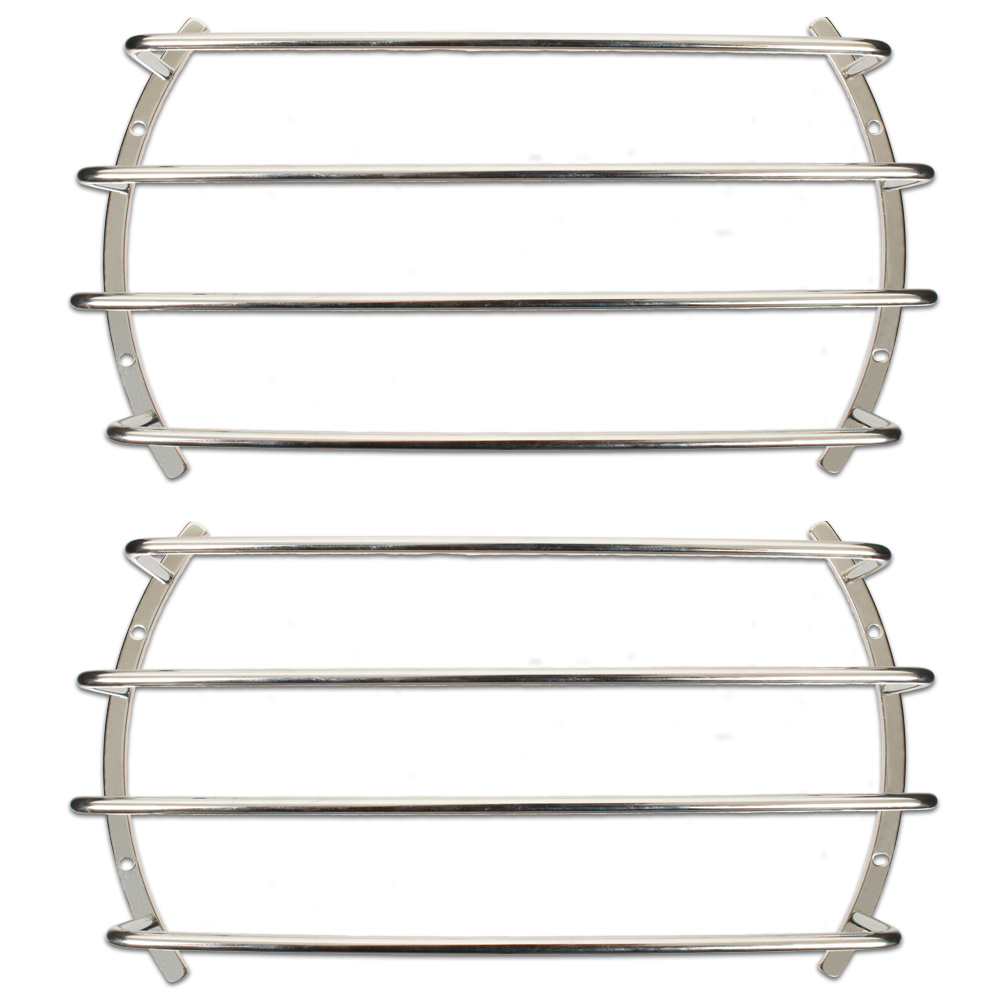 2 Goldwood Sound BAR-12 Chrome Steel Bar Tube Grills for 12" Speaker ...