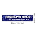 Class of 2026 Graduation Banner, "Congrats Grad Are So Proud Of You ...