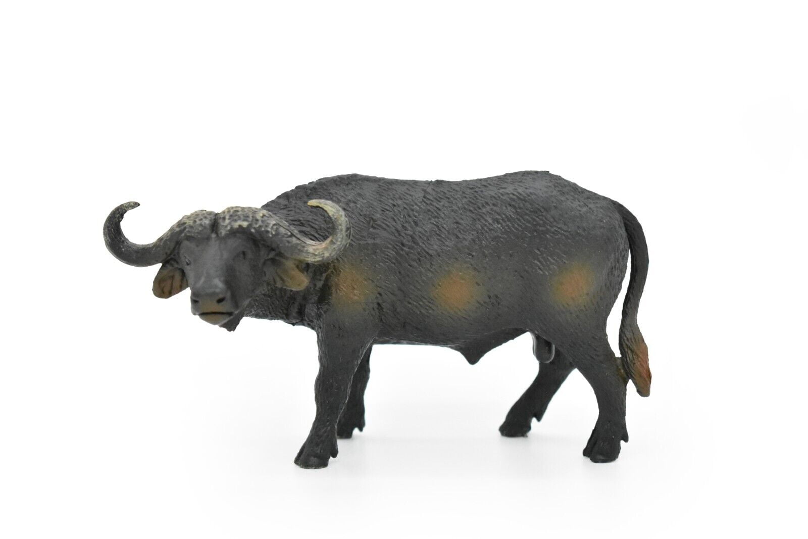 Cape Buffalo Toy, African Bovine, Museum Quality Rubber Figure, Model ...