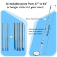 Portable Under Vehicle Search Mirror Telescopic Inspection Mirror for ...