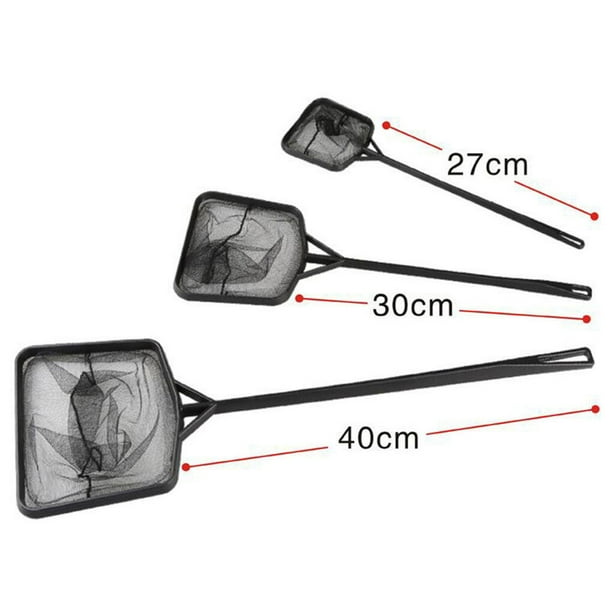 Fishing Net Long Handle Square Shape Aquarium Shrimp Nylon Landing Net ...