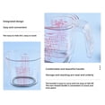 3Pieces Stackable Measuring Cup Set Plastic Texture Measuring Tool ...